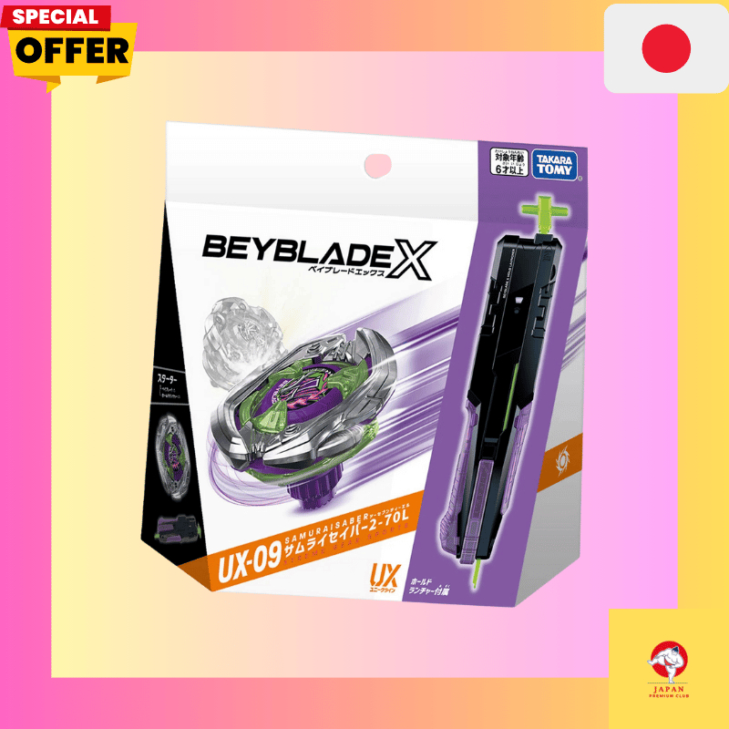 Beyblade X UX-09 Starter Samurai Saber 2-70L/No Bankee/limited ...