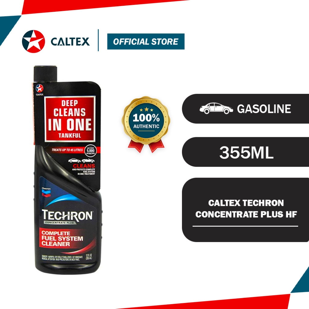 Caltex Chevron Techron Concentrate Plus HF 355ml | Shopee Philippines