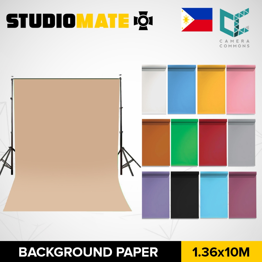 Studiomate Seamless Photography Videography Backdrop Background Paper 1 ...
