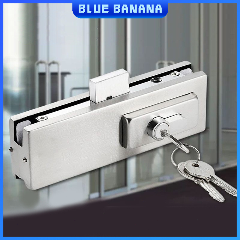 Stainless Steel Glass Door Floor Latch Square Heavy Duty Glass Door ...