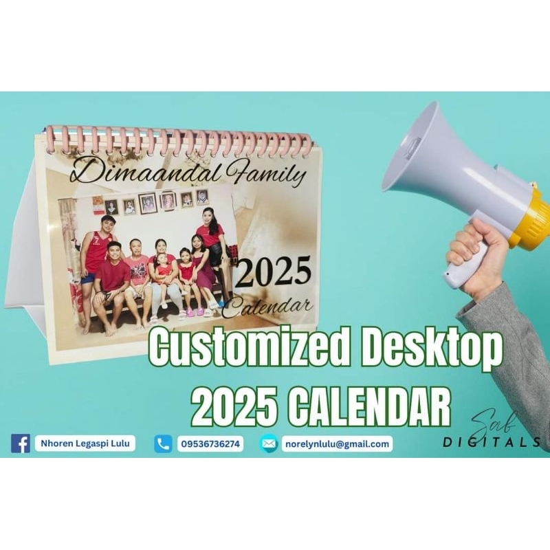 Customized Desktop Calendar | Shopee Philippines