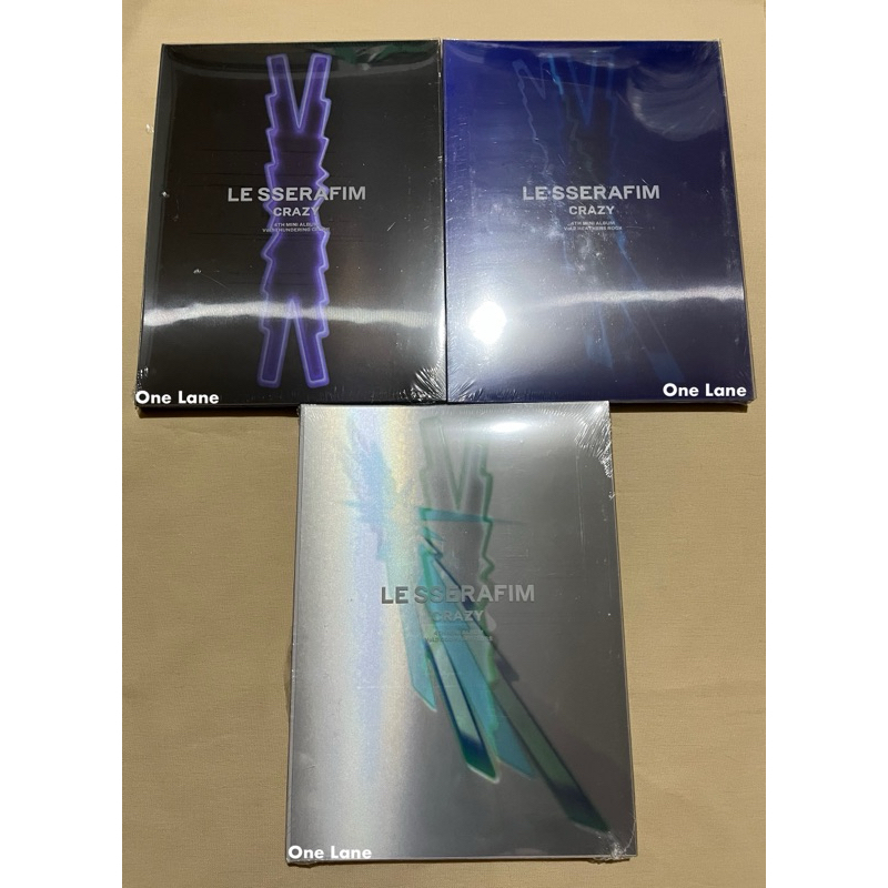 [ONHAND | SEALED | SALE] LE SSERAFIM 4th Mini Album CRAZY Vol 1 2 3 ...