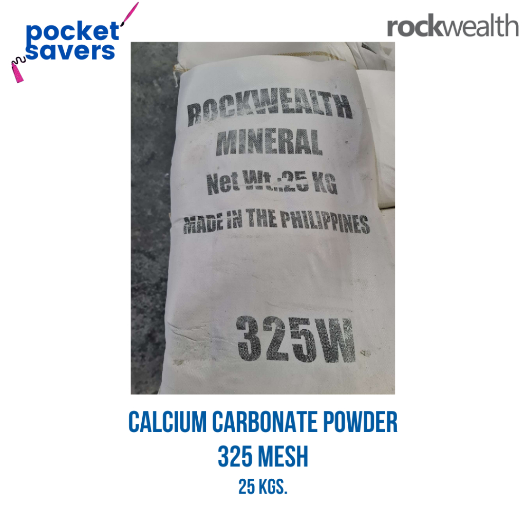 Calcium Carbonate 25 kgs. (Technical Grade 325 mesh Chalk Powder Sack ...