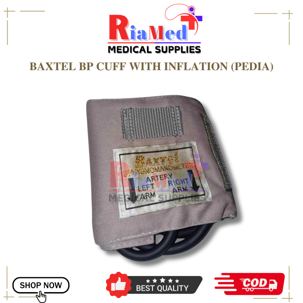 BAXTEL BP Cuff with Inflation (pedia) | Shopee Philippines