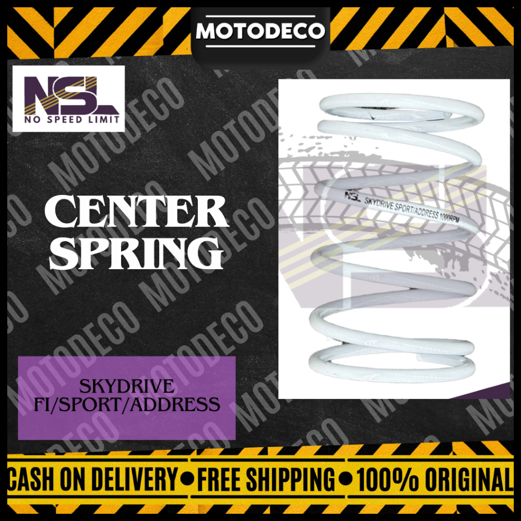 NSL (NO SPEED LIMIT) CENTER SPRING FOR SKYDRIVE FI/SPORT/ADDRESS 1000 ...