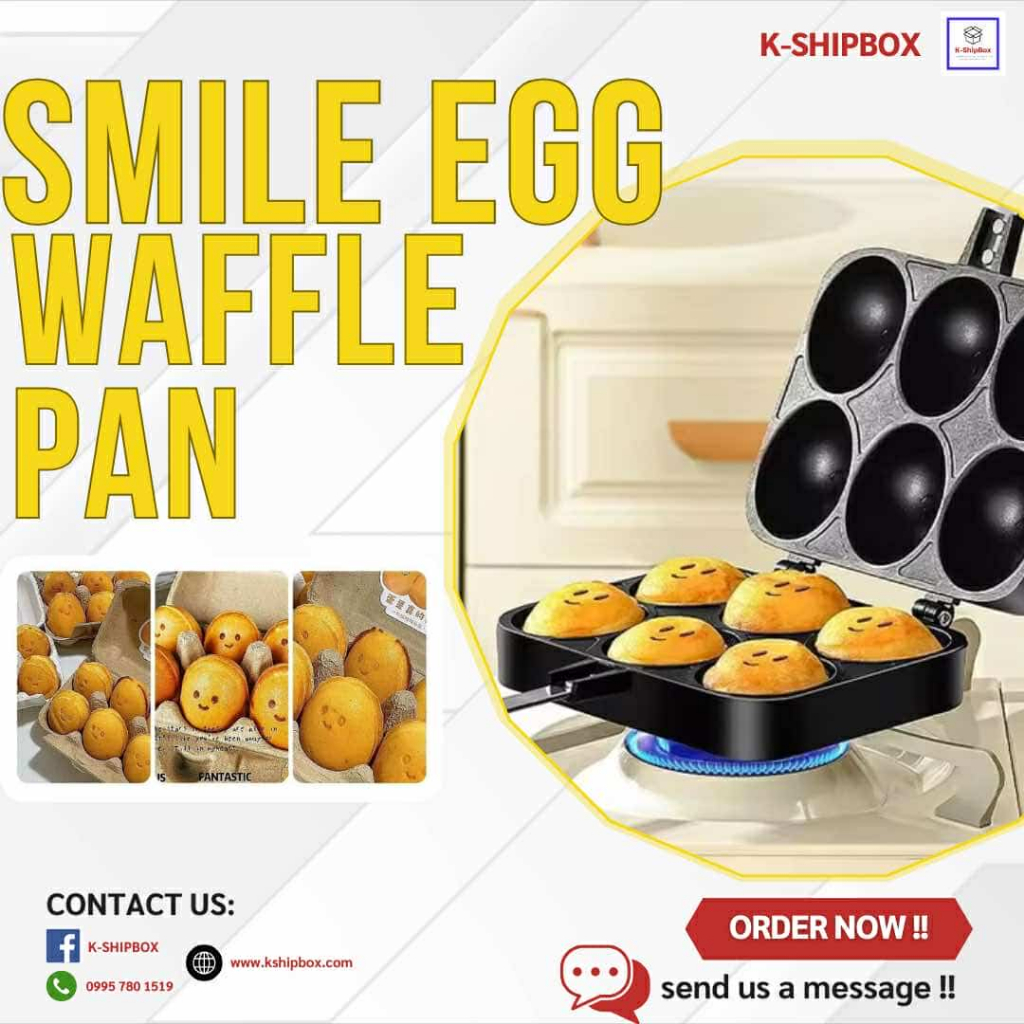 Smile Egg Waffle Pan | Shopee Philippines
