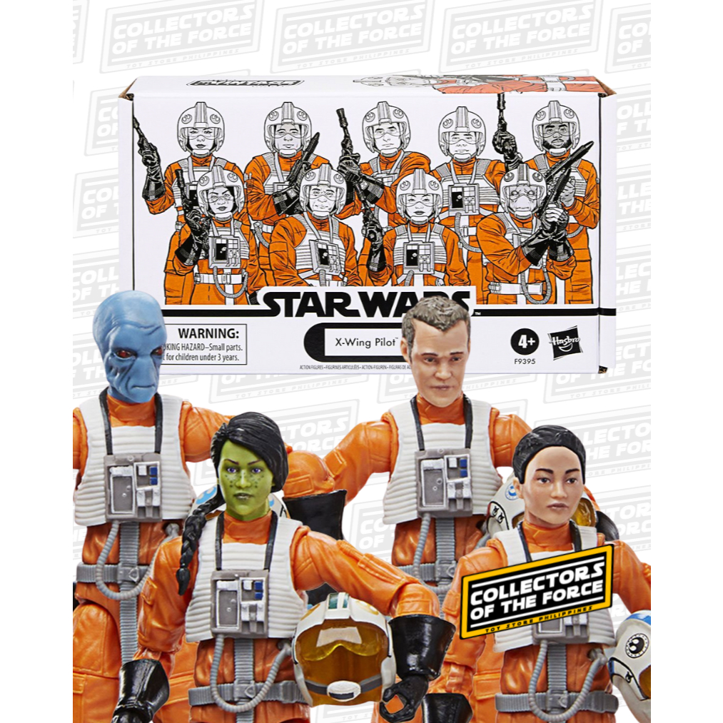 Star Wars TVC 3.75 Deluxe X-wing Pilots 4-Pack (break set) | Shopee ...