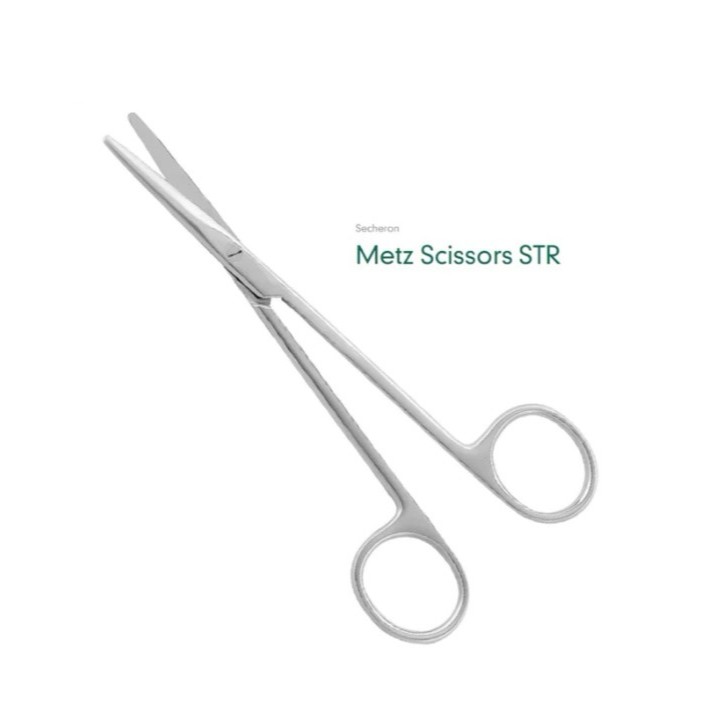 (SD-J) Metz Scissors 7" Straight/Curved Secheron / metzenbaum scissor ...