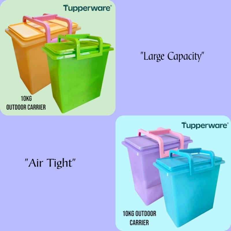 Tupperware 10Kg Outdoor Carrier | Shopee Philippines