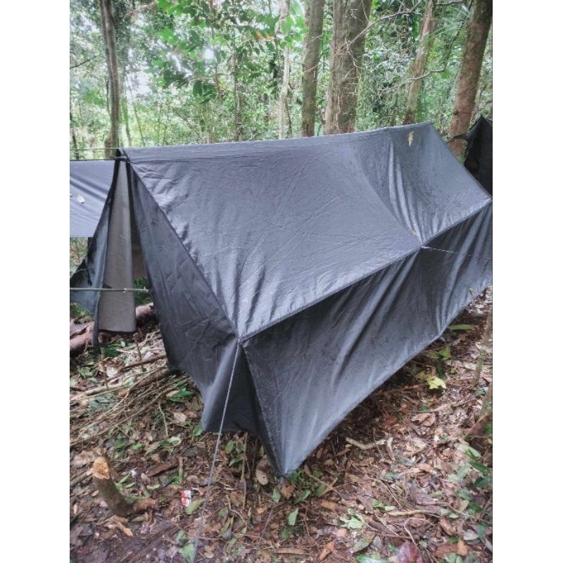 PONCHO TENT WITH FRONT AND BACK COVER EXTENDED | Shopee Philippines