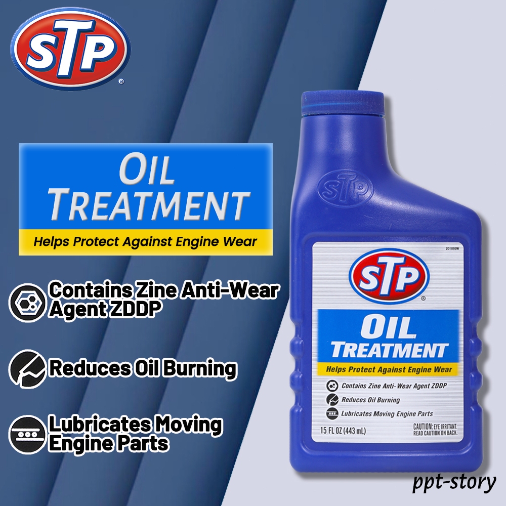 STP Oil Treatment 443ml（Contains ZineWear Protectant ZDDP）Conventional ...