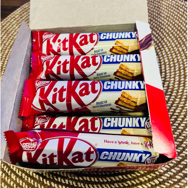 Kitkat Chunky White Duo 38g | Shopee Philippines