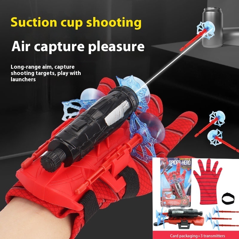 Spiderman Toys Spider Man Web Launcher For Kids Spiderman Glove Cosplay ...