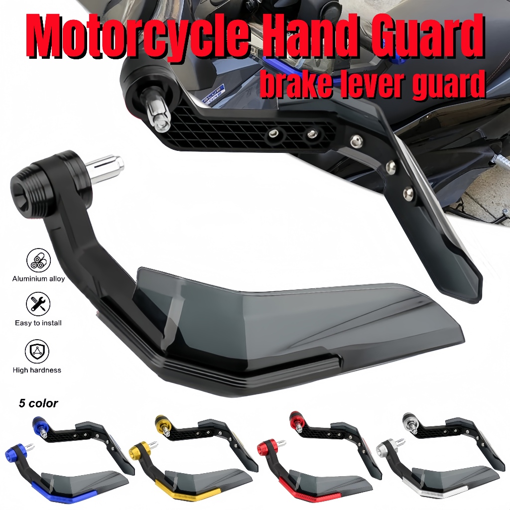 Motorcycle Hand Guard Handlebar Protection Alloy Stainless Universal ...