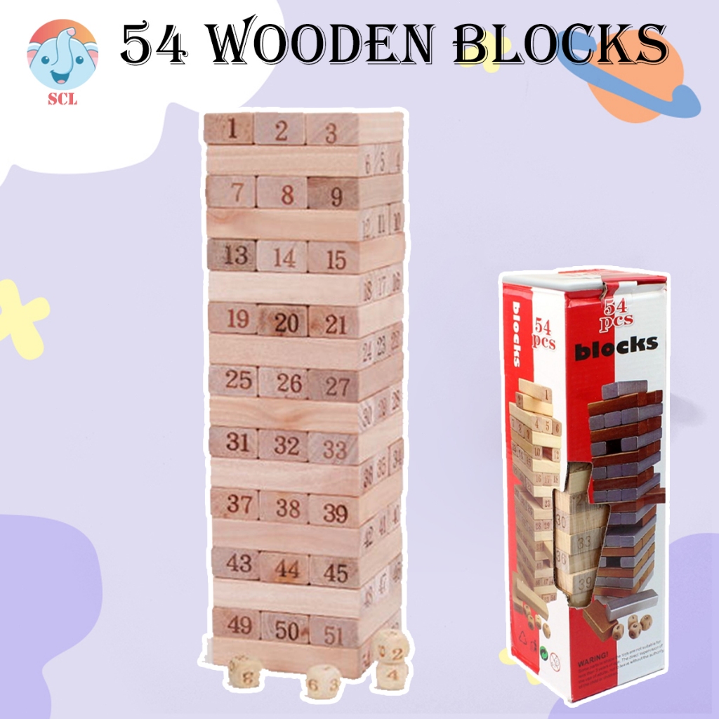 Children's digital building block toys stacking game educational ...