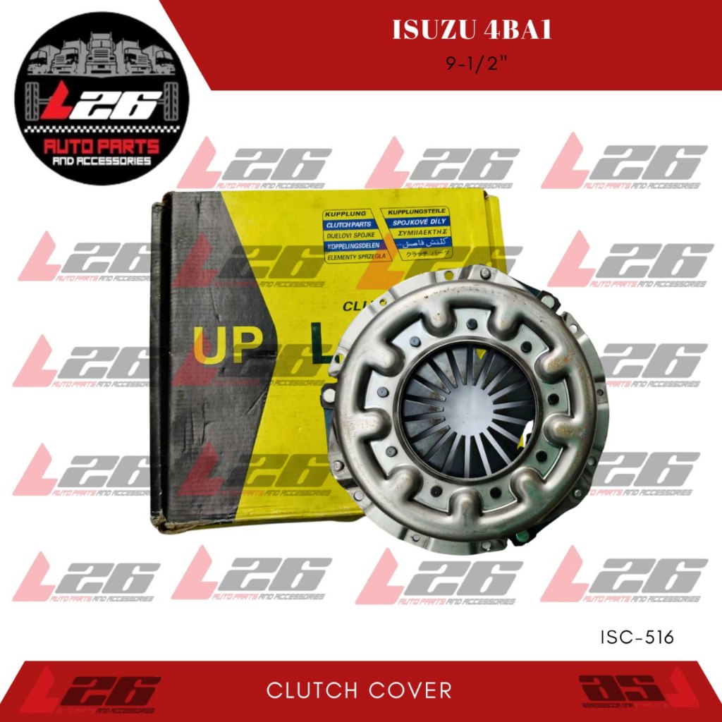 Isuzu 4BA1 CLUTCH COVER / PRESSURE PLATE 9-1/2" ISC-516 UP-LUC BRAND ...