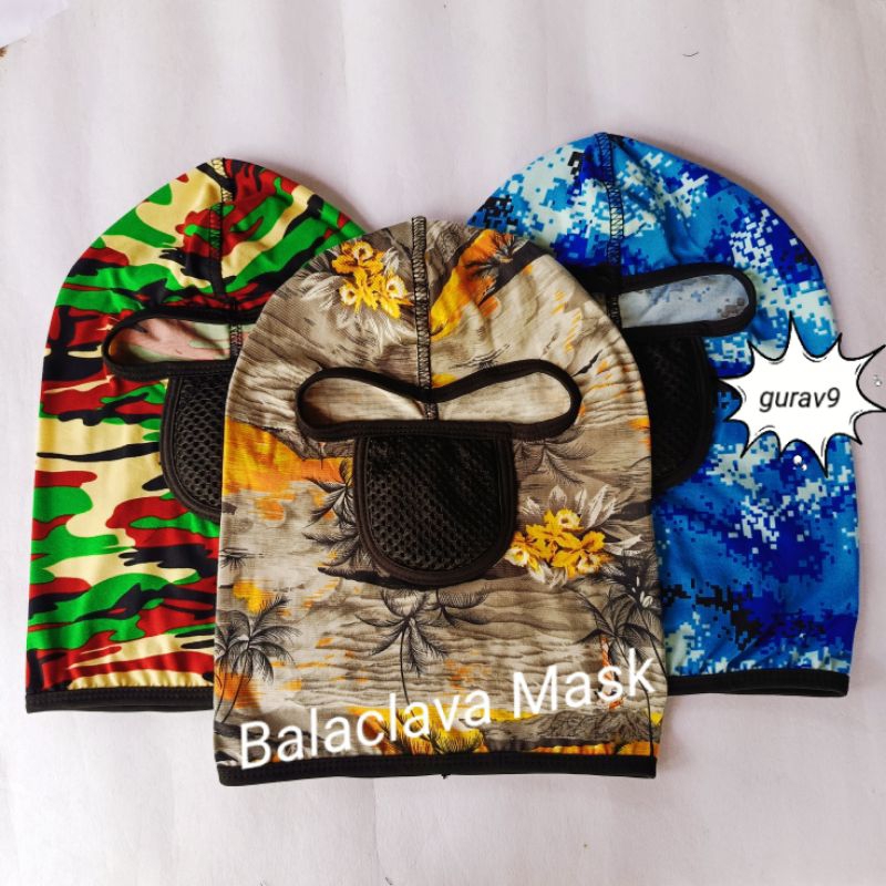 GURAV9-Stay Cool and Stylish Balaclava Full Face Mask Motorcycle Cotton ...