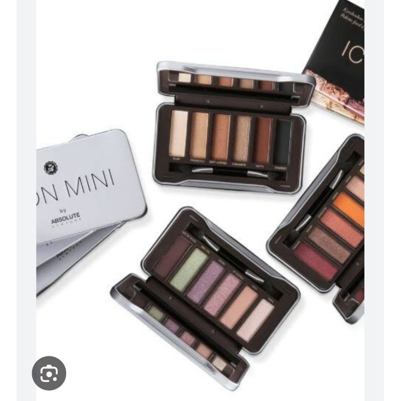 absolute new york icon mini eyeshadow palette | Shopee Philippines