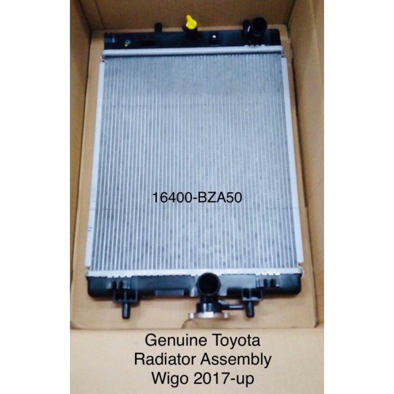 Genuine Toyota Wigo 2017-2023 Manual/Automatic Radiator Original ...