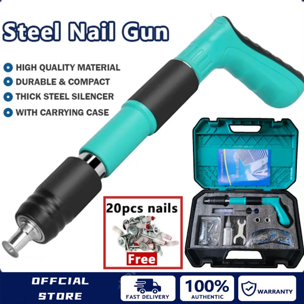 Steel Nail Gun Cordless Tufting Gun Rivet Tool Ceiling Artifact ...