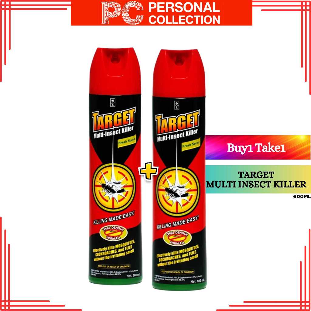 Personal Collection Target Multi Insect Killer MIK Spray Mosquito, Fly ...
