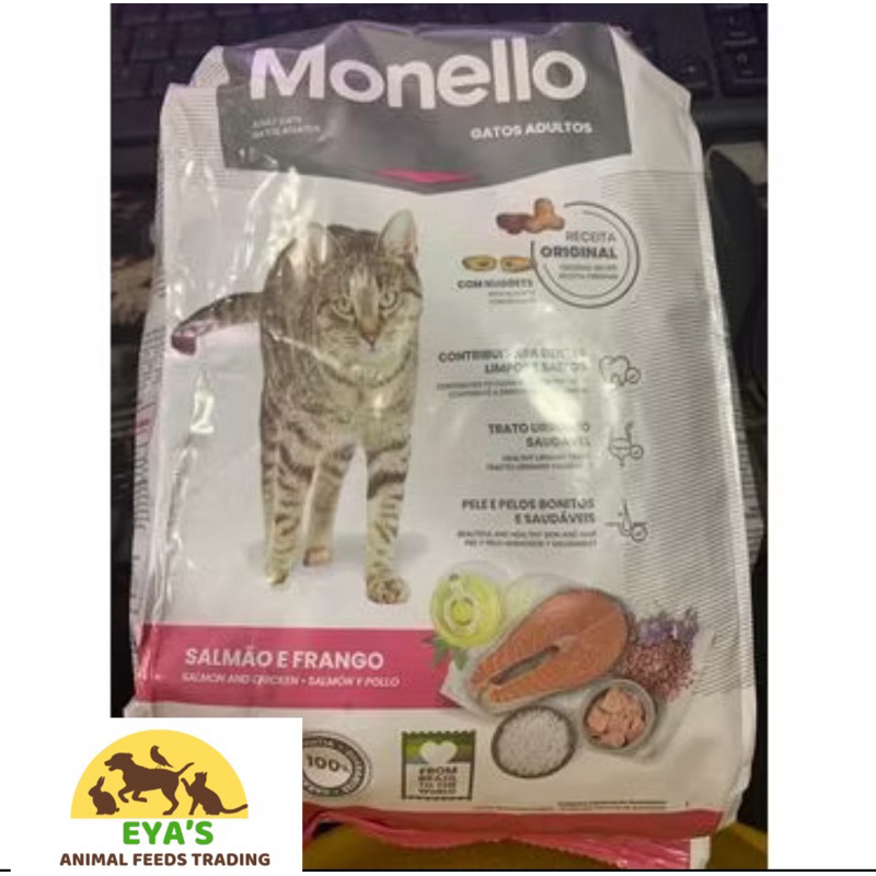 Monello Adult Cat Original Packaging 1kg | Shopee Philippines