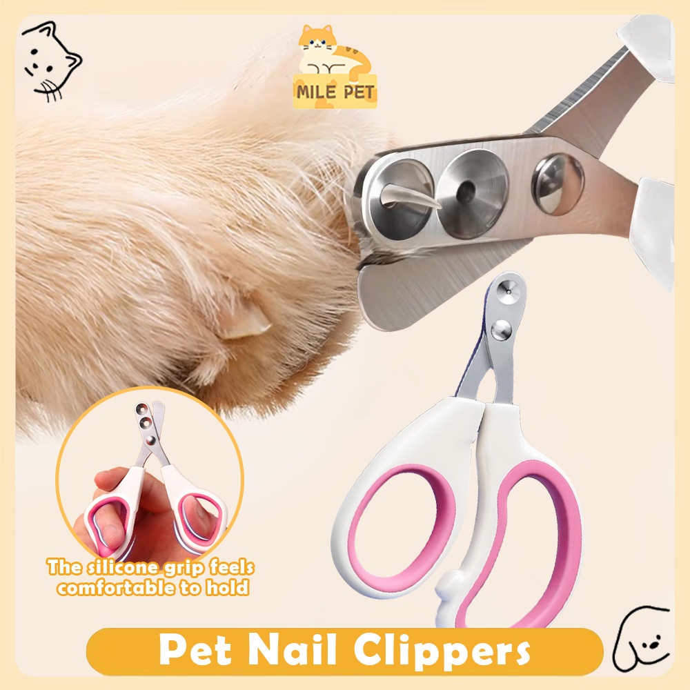 Pet Stainless Steel Nail Clipper Dog and Cat Small Animal Nail Clippers ...