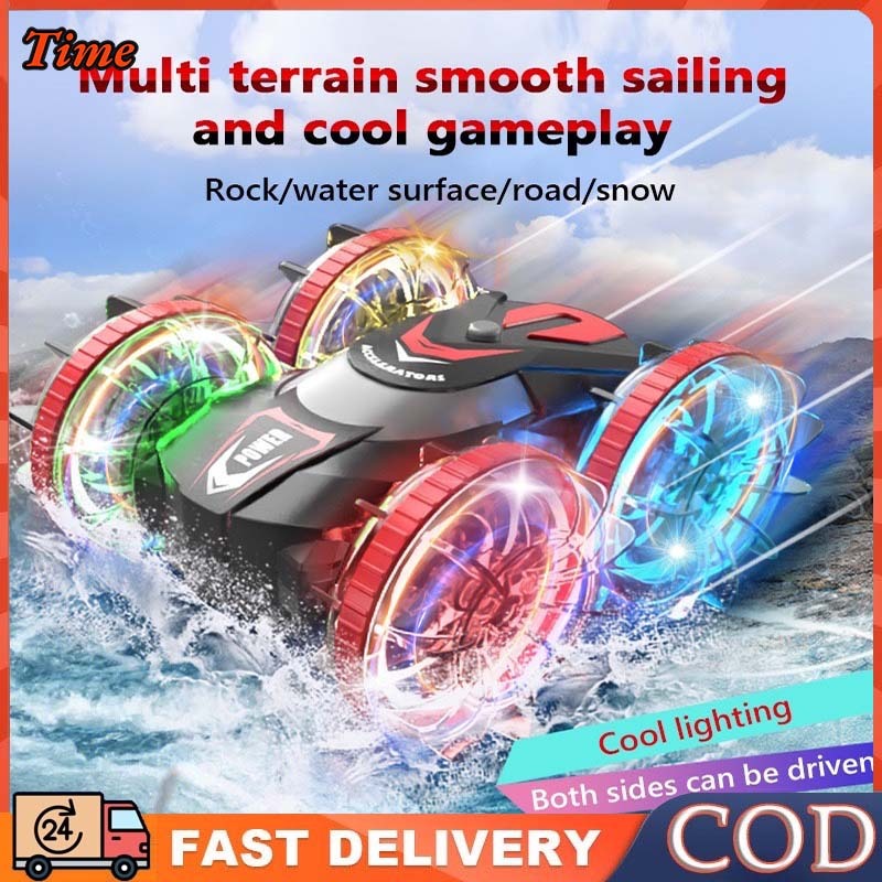 Amphibious Stunt Car Gesture Induction Flip 360 Degree Remote Control ...