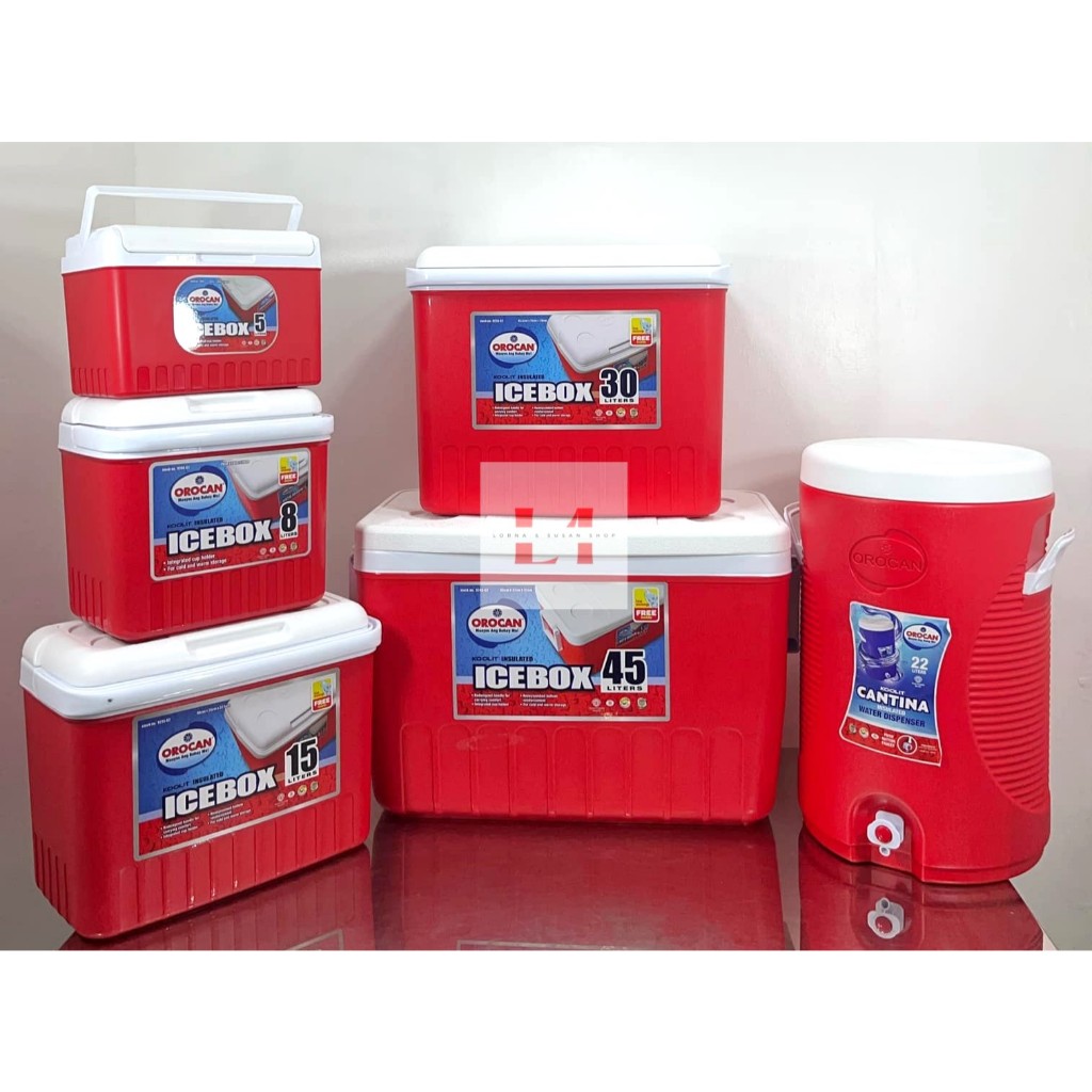 Orocan Ice Box Cooler Chest Insulated/Ice Storage | Shopee Philippines