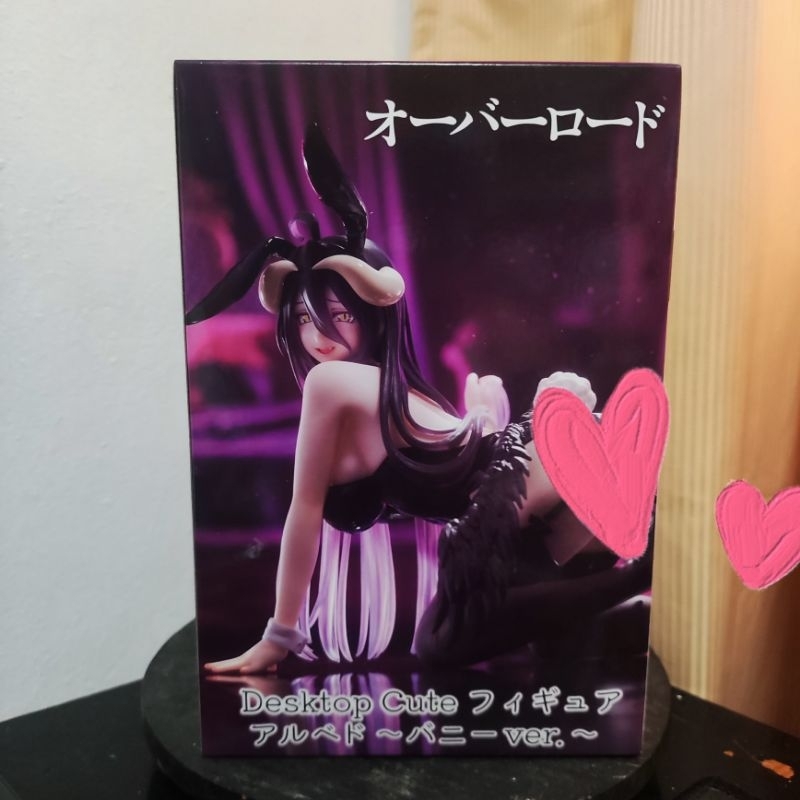 Taito Overlord: Desktop Cute Albedo Bunny Figure | Shopee Philippines