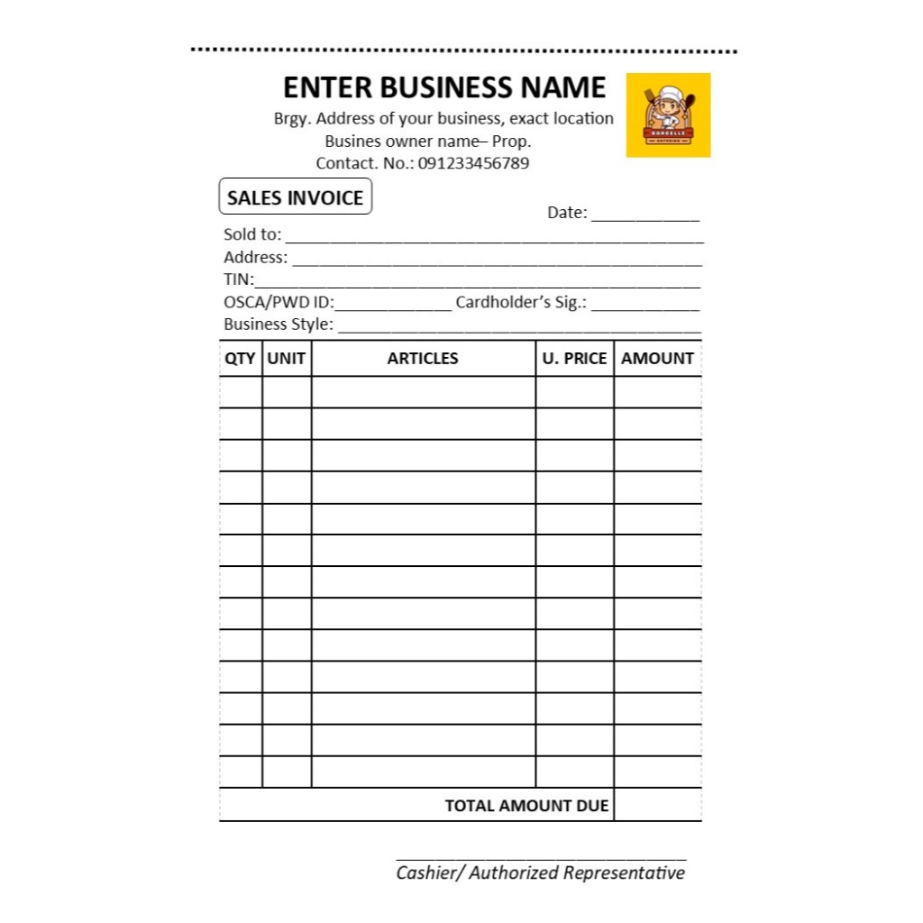 COLORED RECEIPTS LOGO WATERMARK WITH NUMBERING/DUPLICATE/TRIPLICATE ...