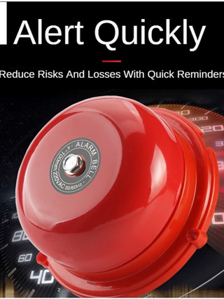 Fire Alarm Bell 4"/6"/8"/10"/12" Manual Switch Home Safe Mall Office ...