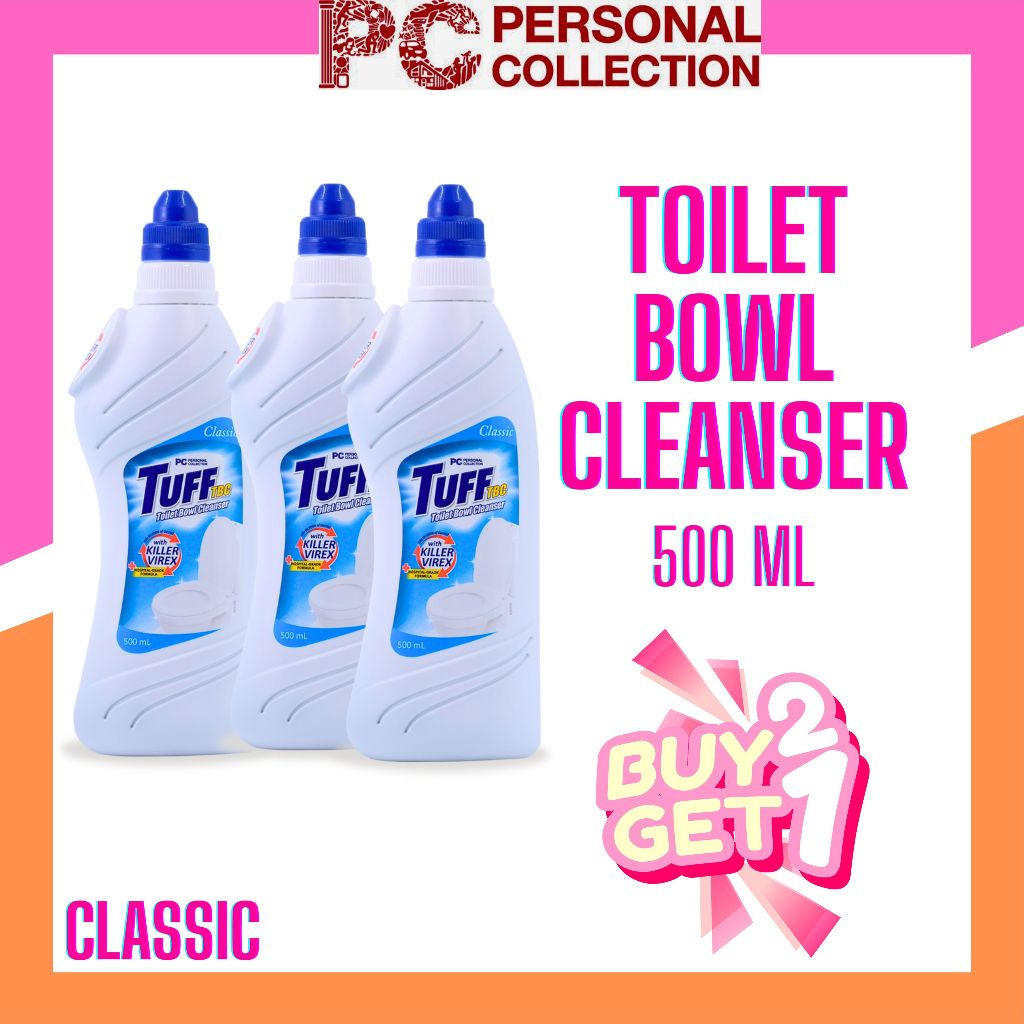 Personal Collection Tuff Classic Toilet Bowl Cleanser 500 ML | Shopee ...