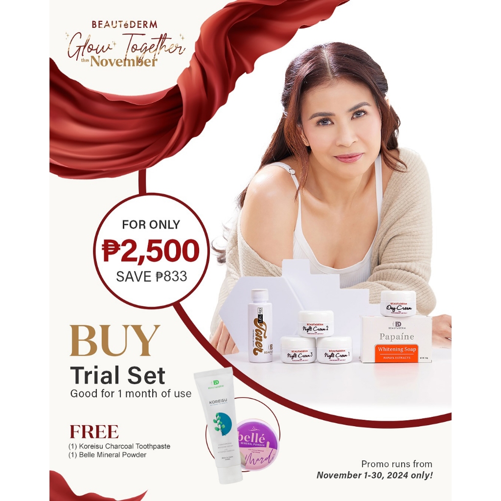 Beautederm Trial Set Free Koreisu Toothpaste Belle Mineral Powder ...