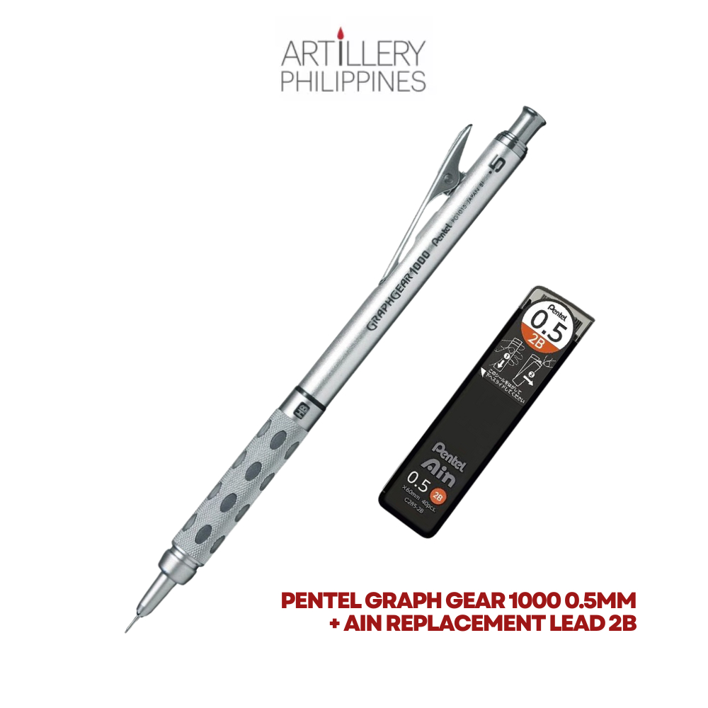 Pentel Graph Gear 1000 Mechanical Pencil [0.3mm 0.4mm 0.5mm 0.7mm] for ...