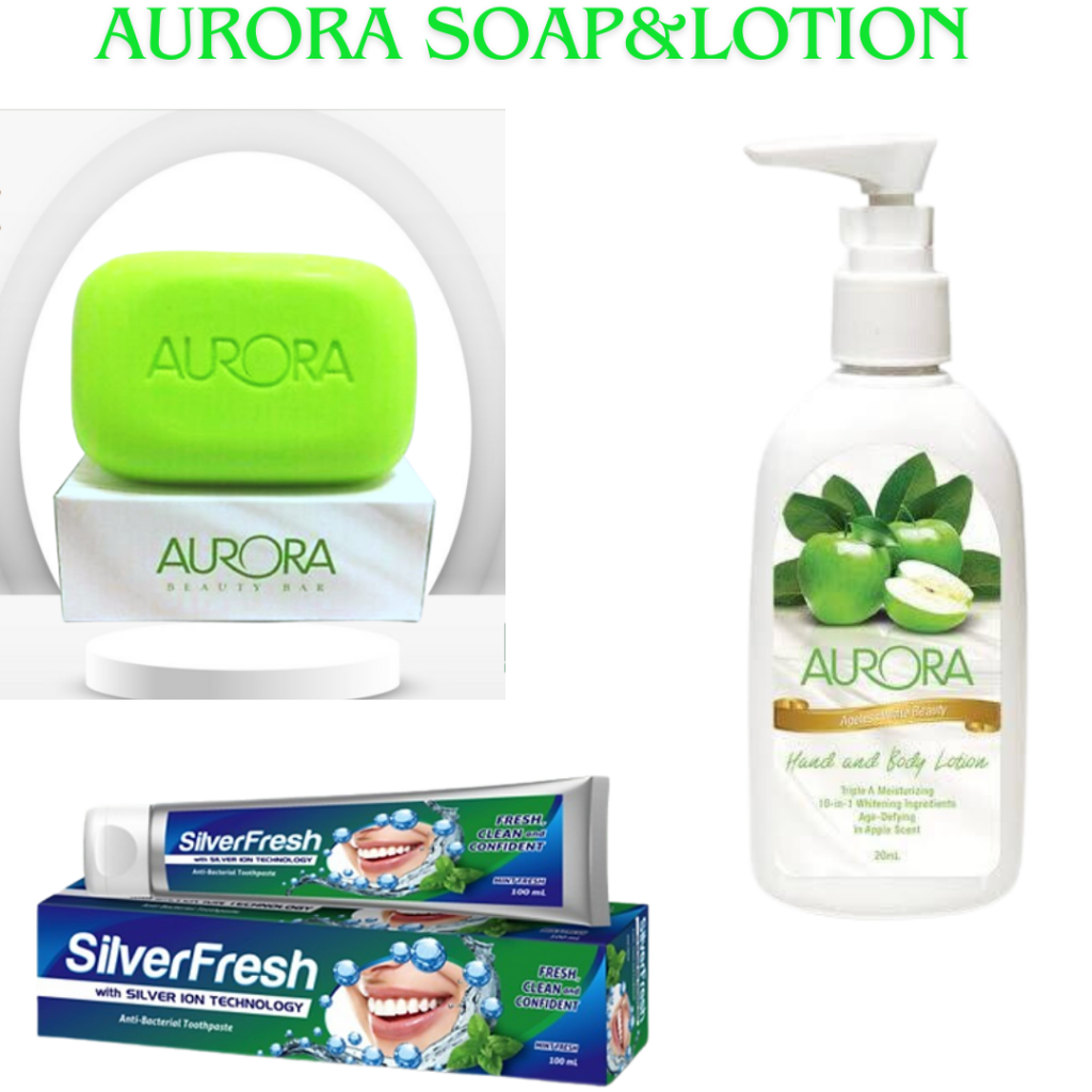AURORA SOAP & AURORA LOTION AND SILVER FRESH | Shopee Philippines