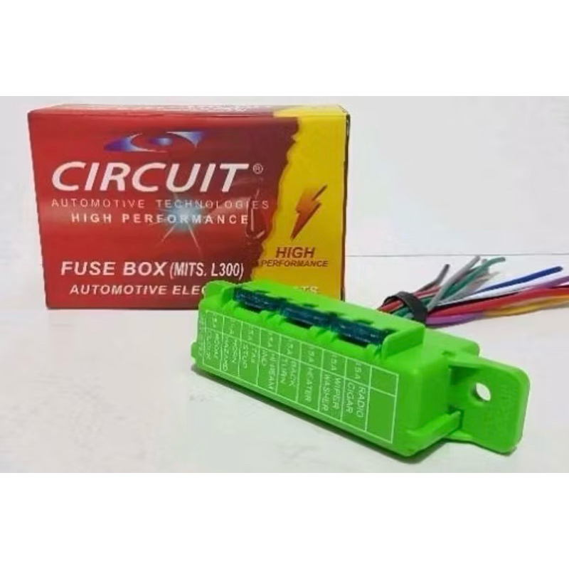 CIRCUIT CFB-301 FUSE BOX - PLUG IN TYPE MITSUBISHI L300 | Shopee ...