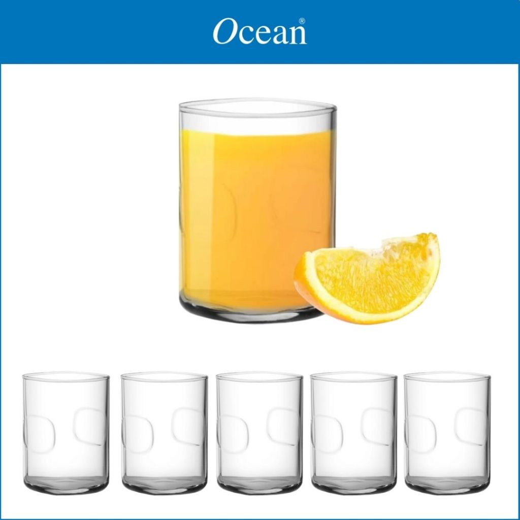 Ocean Glassware Unity Water Glass Tumbler Drinking Glass 255ml (Set Of ...