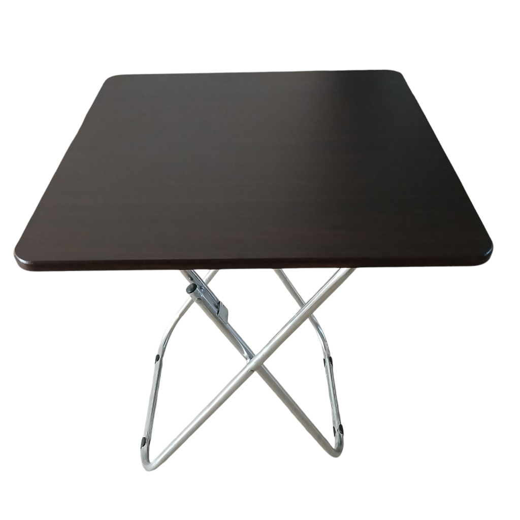 Foldable Square Table Walnut Design 60x60x70cm | Shopee Philippines
