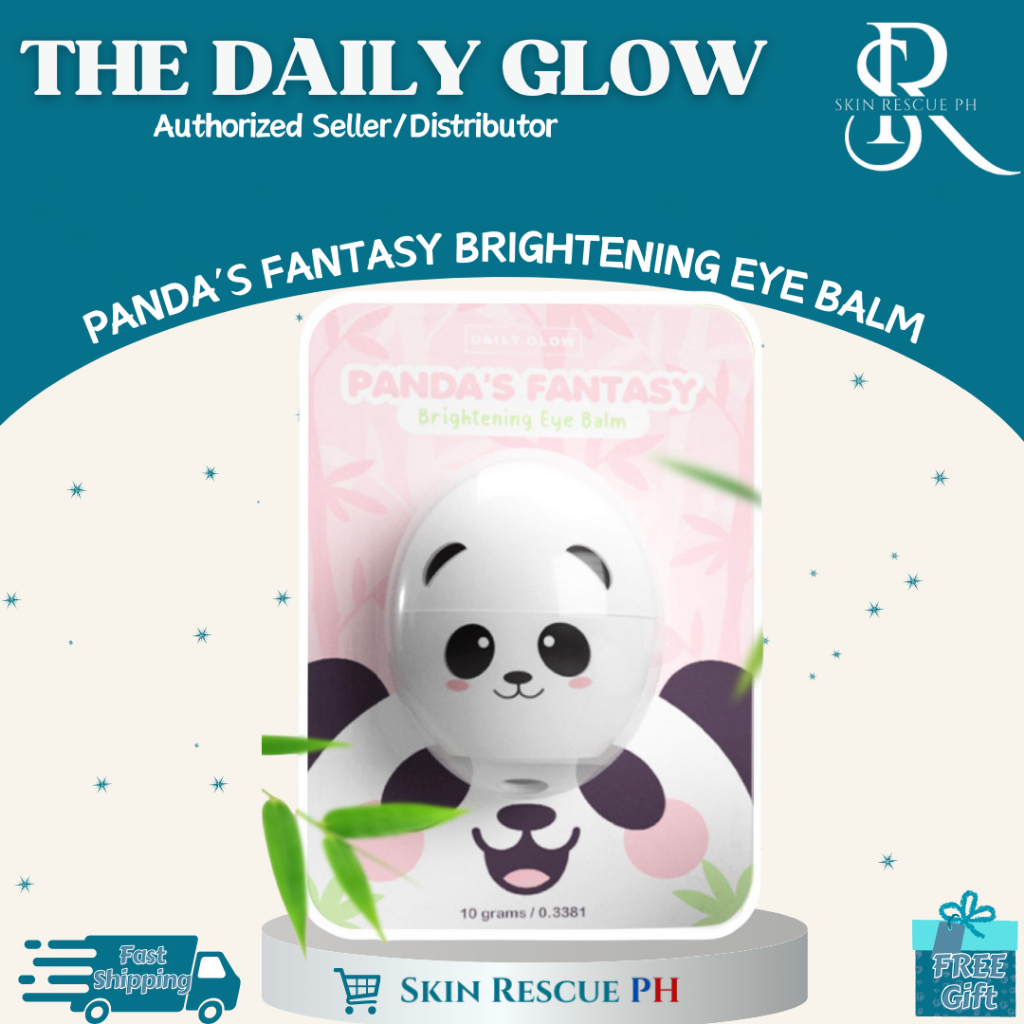 The Daily Glow Panda's Fantasy Brightening Eye Balm Reduce Dark Circles ...