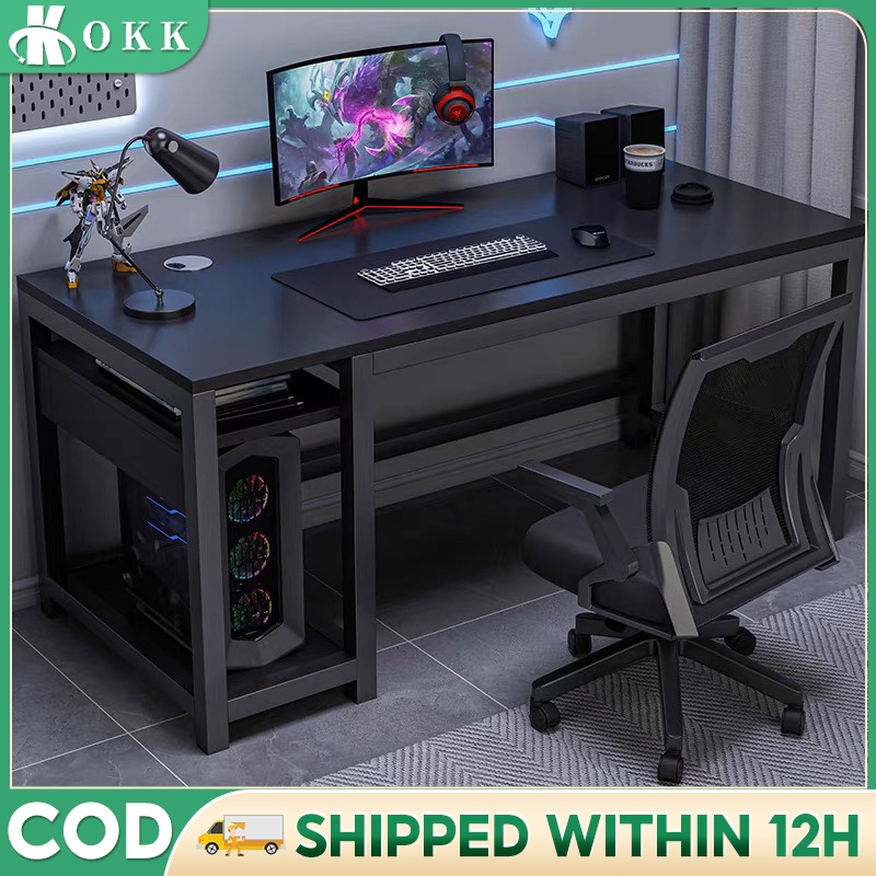 Computer Table For Desktop Small Study Table Office Desk Gaming Long ...