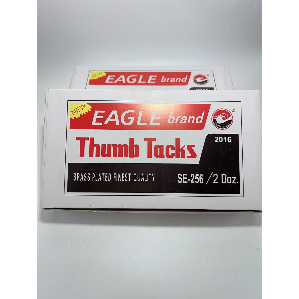 Hot Eagle Thumb Tacks per box 24 pcs | Shopee Philippines
