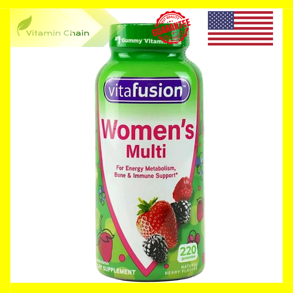 Vitafusion Multi 220 Gummies Women's Multivitamin | Shopee Philippines
