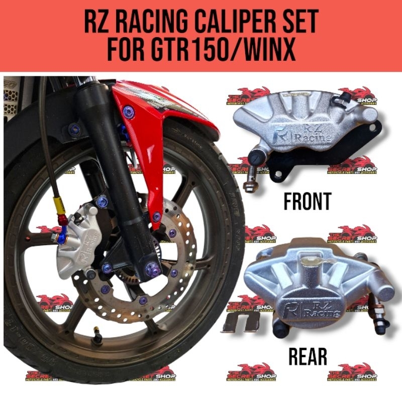 RZ RACING CALIPER FOR GTR150 / WINNER X SET FRONT AND REAR | Shopee ...