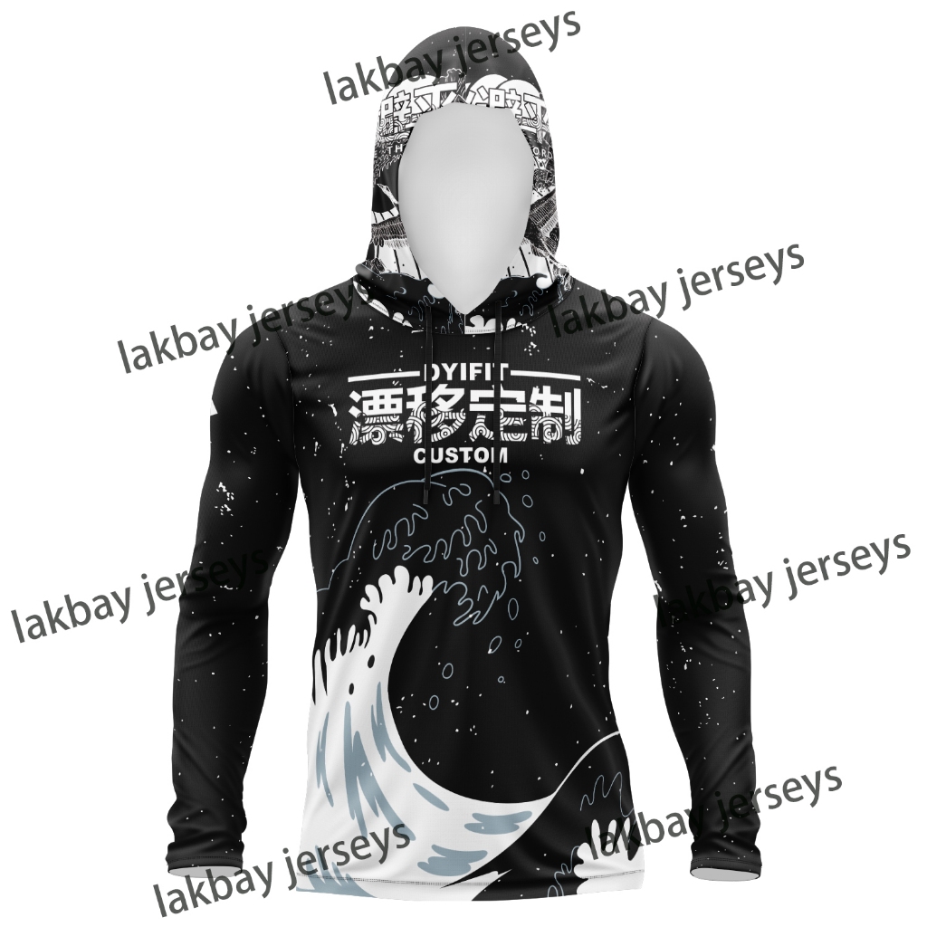 Warmer Jersey Hoodie for men Sublimation Motorcycle jersey Full Longsleeve Shirt cycling New ...