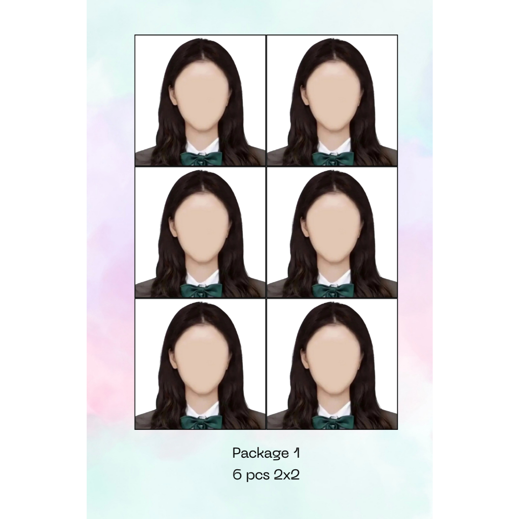 Rush ID Picture Package 2x2, 1x1, Passport Size, Wallet Size, 3R, 4R ...