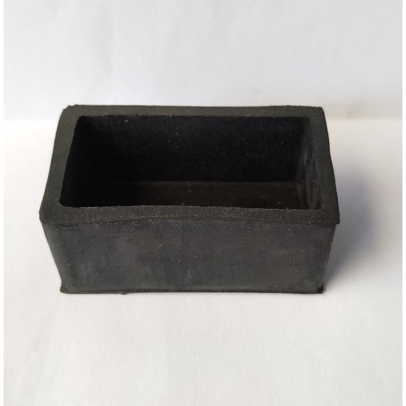 1x2 Rectangle Rubber Footing Outer 25mmx50mm | Shopee Philippines