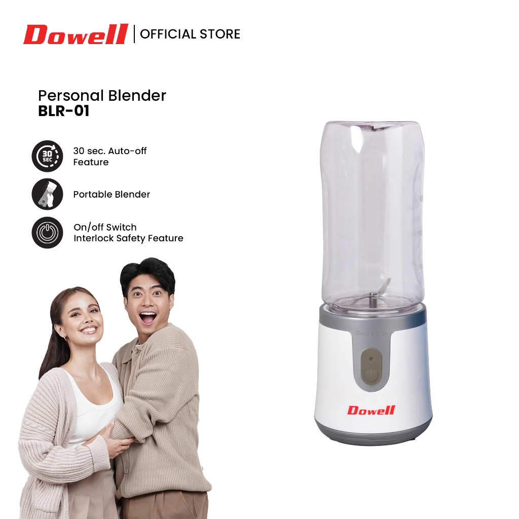 Dowell BLR-01 Portable And Rechargeable Electric Blender 400ml | Shopee ...
