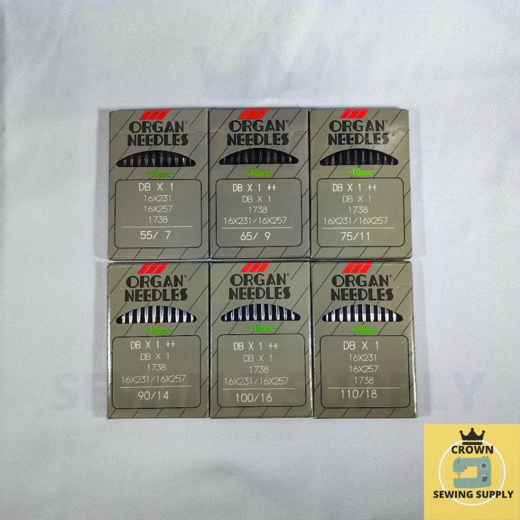 ORGAN Sewing Needles DBX1 for High-Speed Single Needle Industrial ...