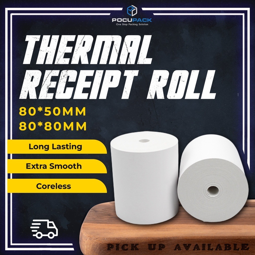 Thermal Paper 80x50mm High Quality Thermal Paper Receipt paper for ...